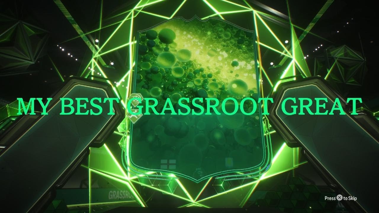 EA SPORTS FC 25 - MY BEST GRASSROOT GREAT! - YouTube