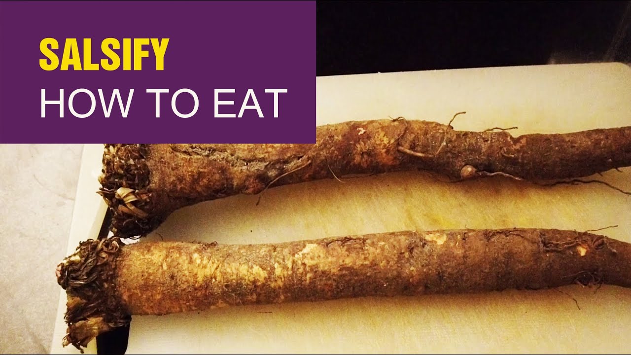 How to prepare Salsify aka Oyster plant, an ugly looking root full of ...