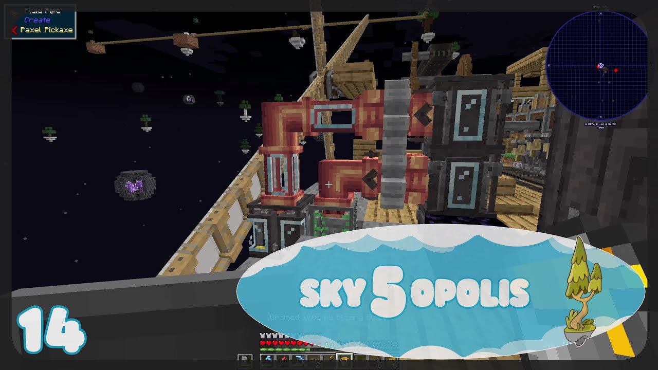 Pneumaticcraft Plastic - Skyopolis 5 - Episode 14 - YouTube