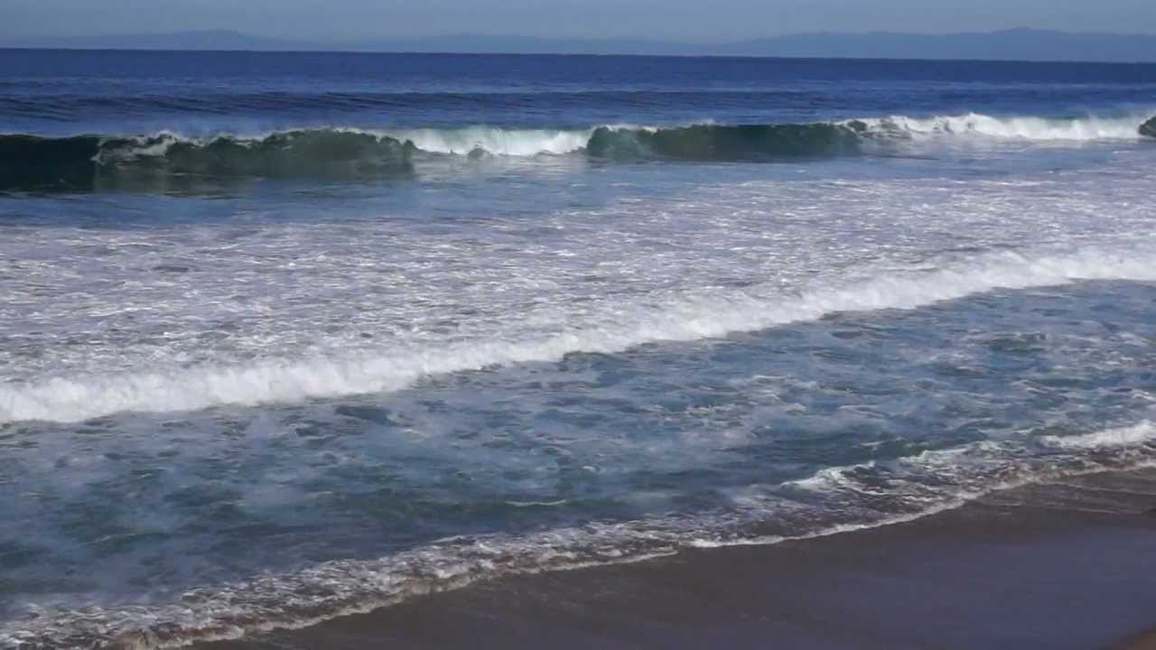 Monterey Bay Surf at Fort Ord Dunes State Park, California - YouTube