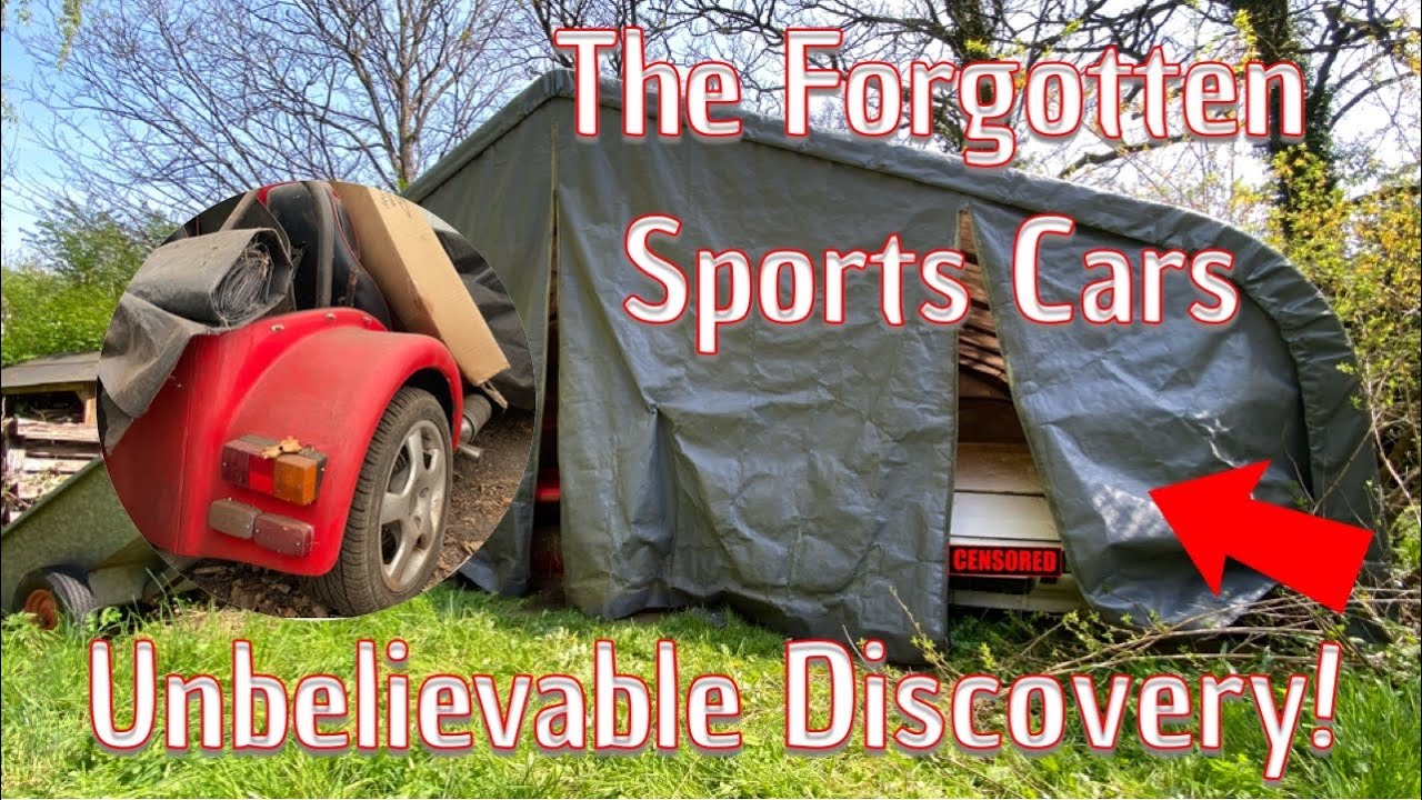 We Found A Collection Of Extremely Rare Sports Cars, Completely ...