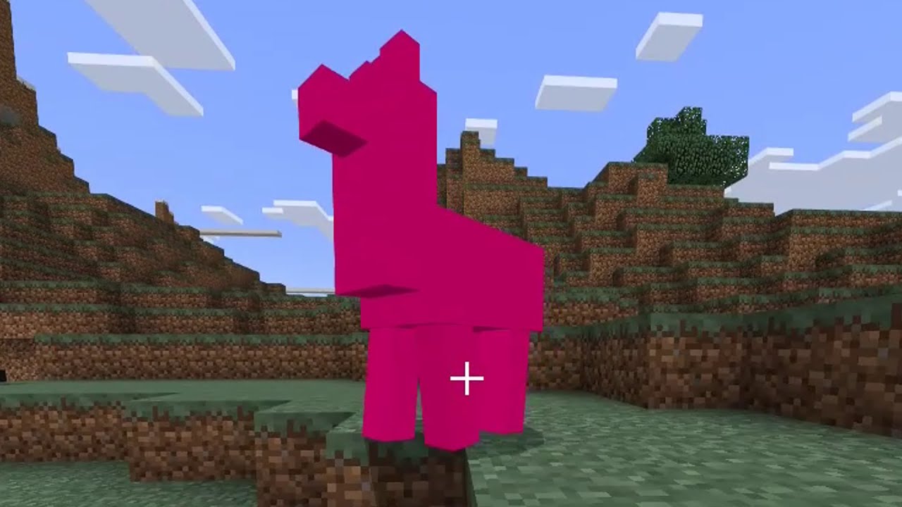 missing texture llama - YouTube