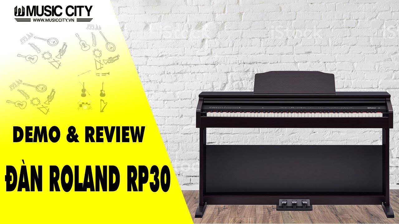 Demo Đàn Piano Roland RP30 NEW 2021 - Music City - YouTube
