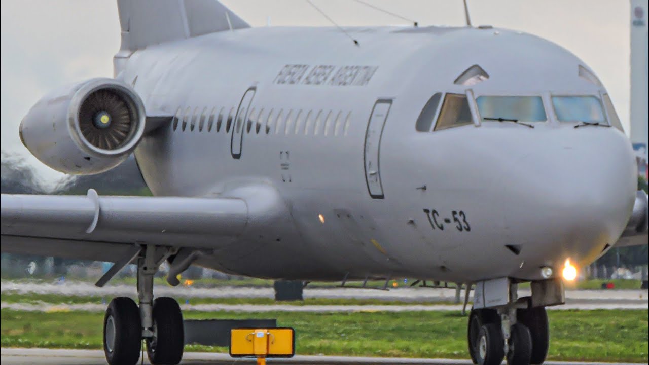 🛫LADE - Fuerza Aérea Argentina: TC-53 // AEP-BHI.🛫 - YouTube