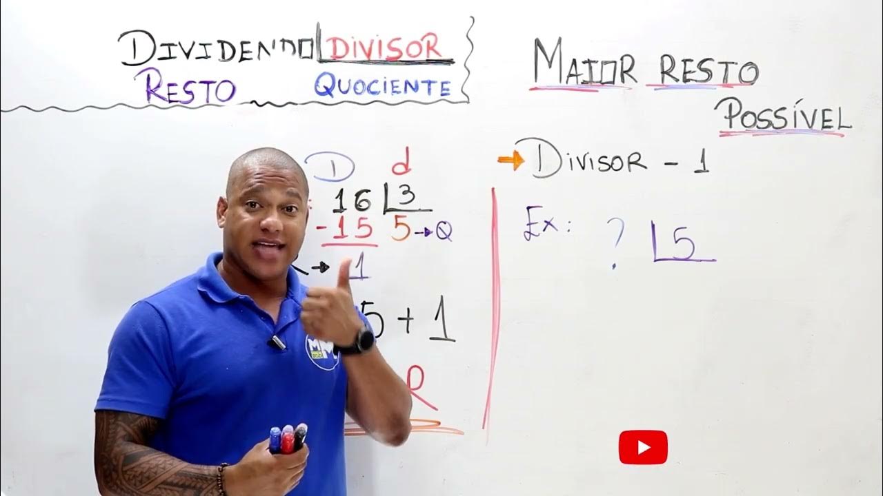 DIVISÃO( MAIOR RESTO POSSÍVEL) - #11 - YouTube