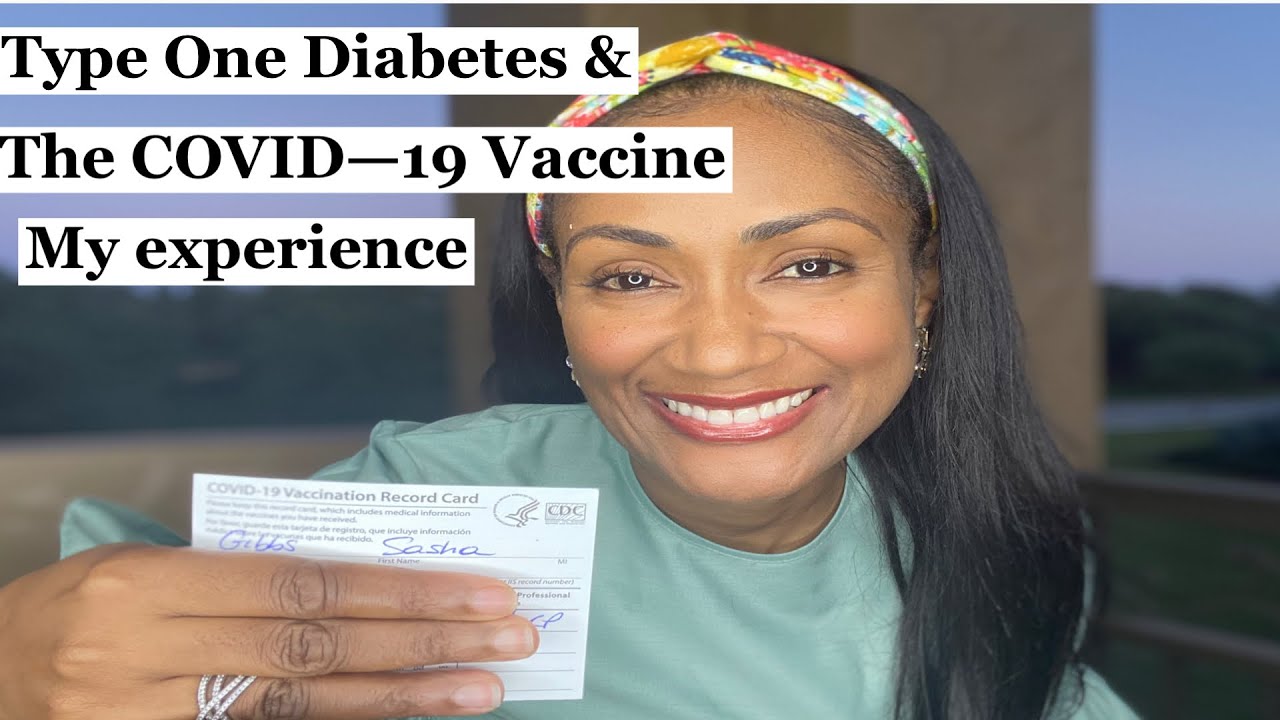 Type One Diabetic Experience Of The Pfizer COVID-19 Vaccine - YouTube