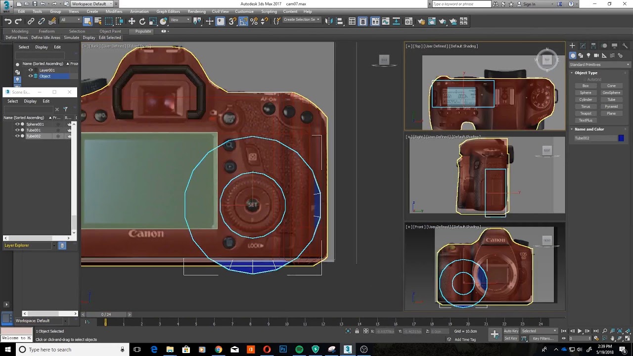 Modeling a 6D Camera - YouTube