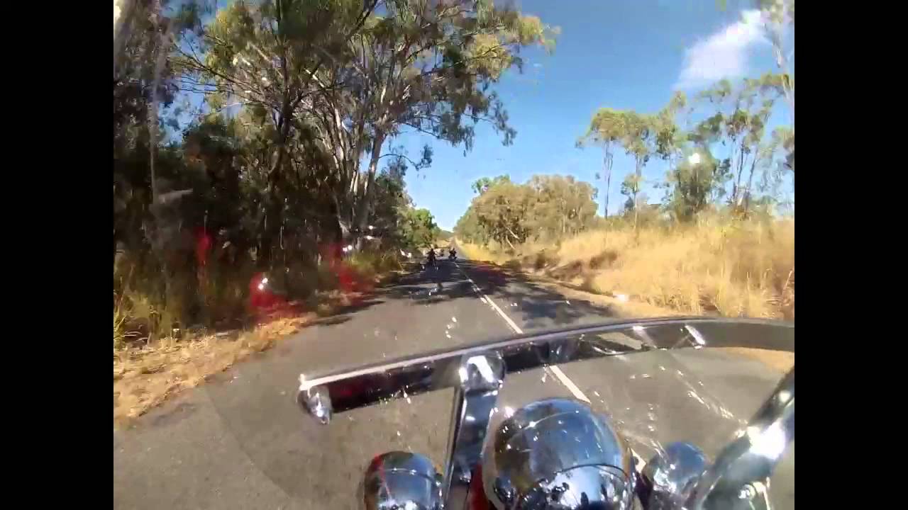 Riding up Mount Morgan Range - YouTube