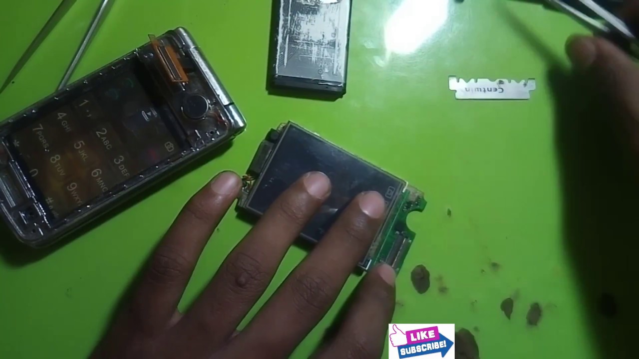 phone display legs cut solution - YouTube