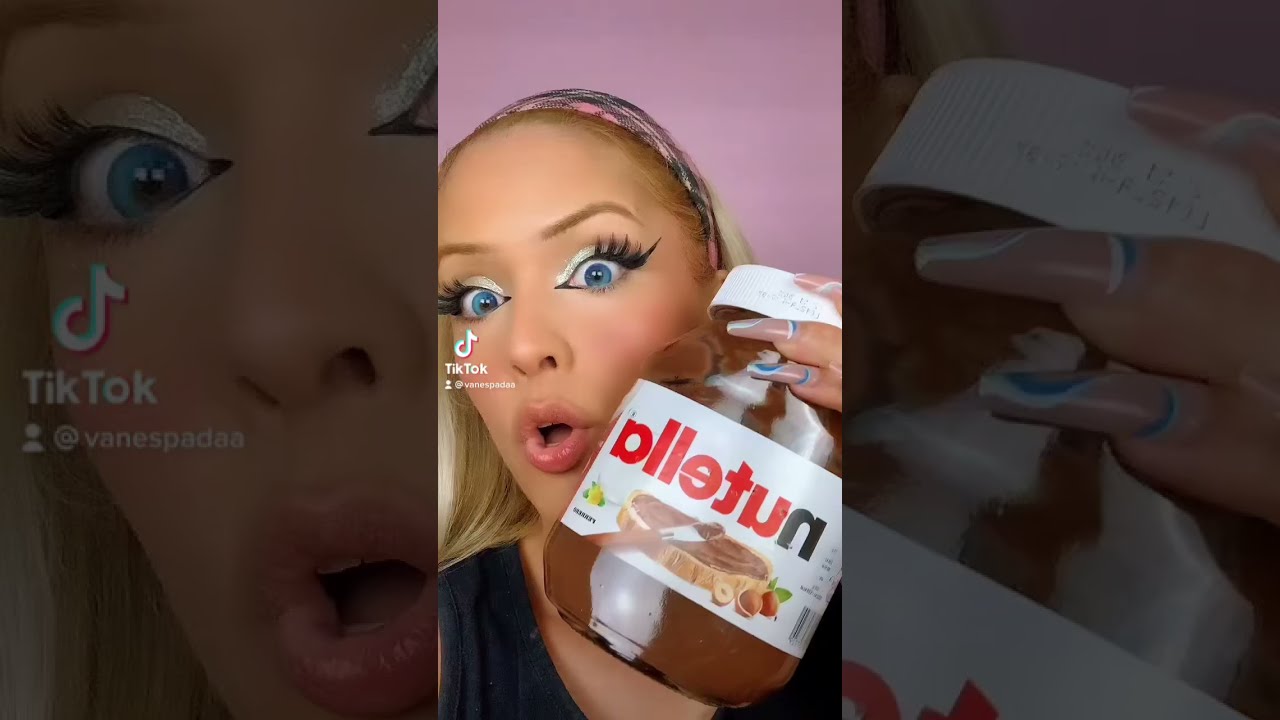 Yummy: nutella lip mask!🍫 #nutella #lipmask #makeuphacks #lipstickhacks ...