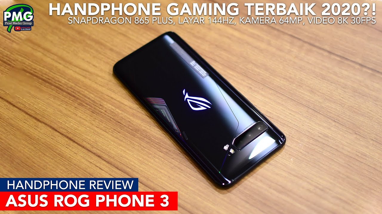 Handphone GAMING terbaik 2020?! ASUS ROG Phone 3 Review Indonesia - YouTube