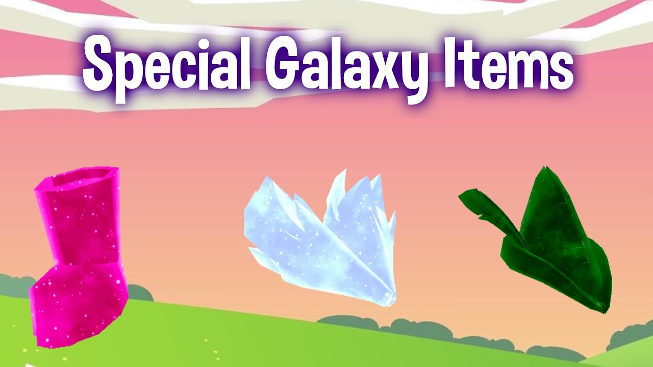 FUTURE SPECIAL GALAXY ITEMS | Animal Jam Item Edits - YouTube