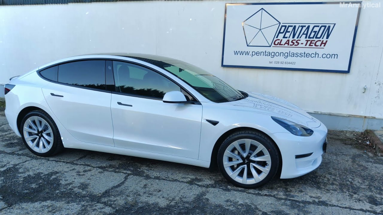 Tesla Model 3 EP2 - Getting Windows tinted for improved looks and ...