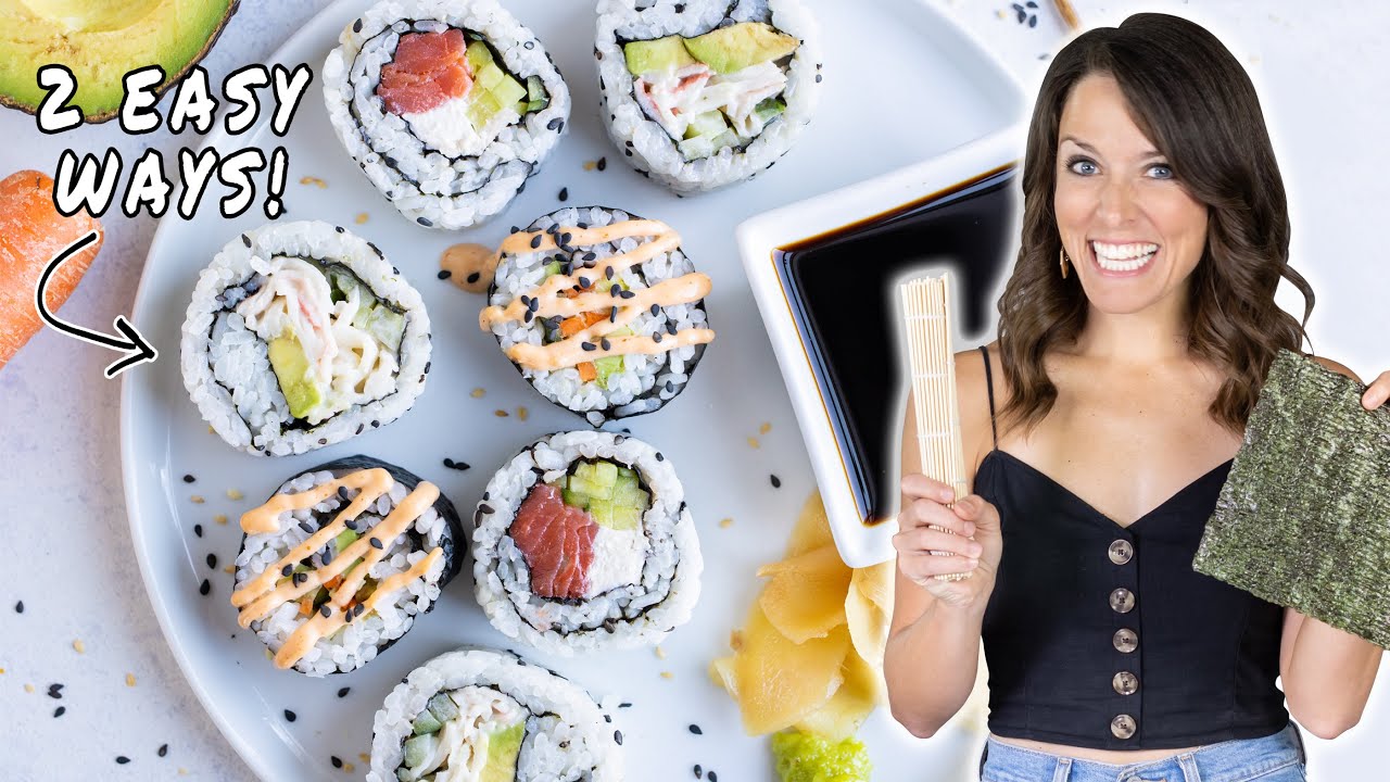 How to Roll Sushi at Home! (Beginner's Guide) - YouTube