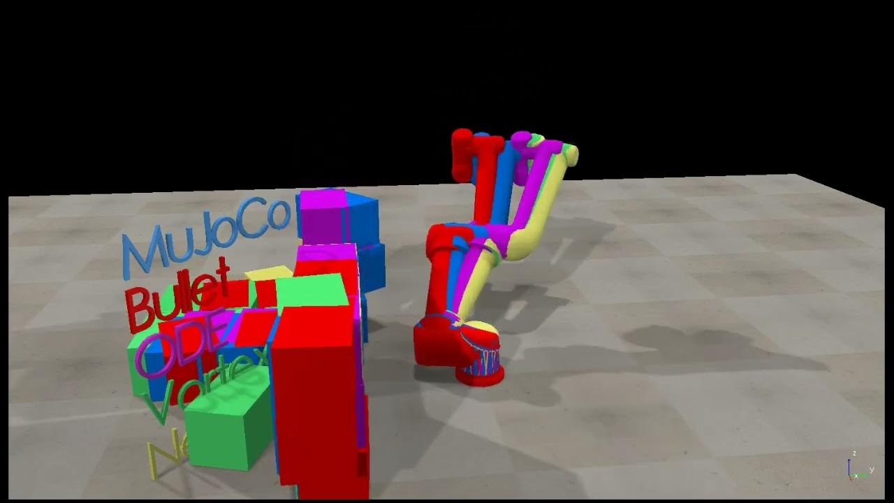 Robotics Simulator: 5 Physics Engines in CoppeliaSim - YouTube