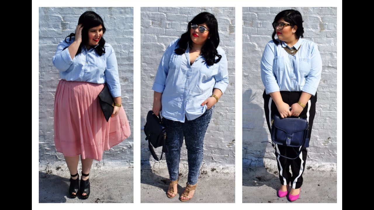 How to: One Denim Top, Three Outfits - YouTube