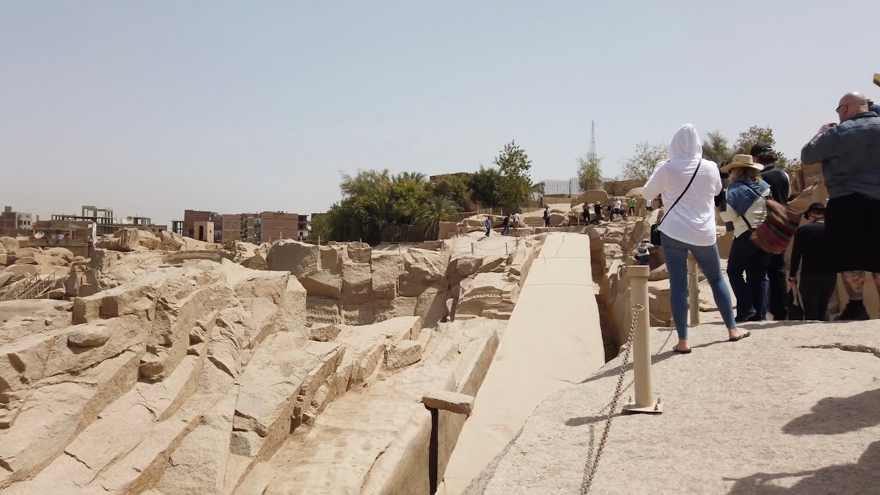 the Astonishing Ancient Megalithic Granite Quarry At Aswan In Southern ...