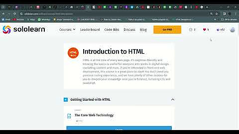 Complete Introduction to HTML | Sololearn - YouTube