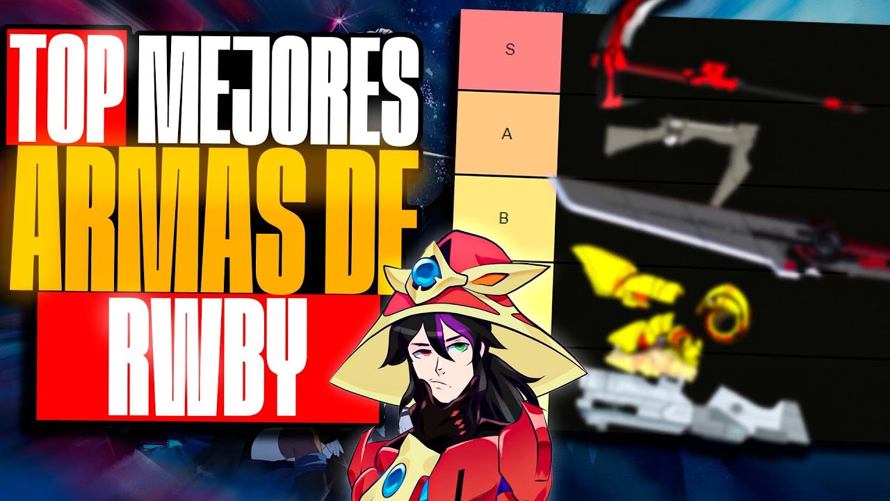 RWBY/ Top 15 mejores armas de RWBY - YouTube