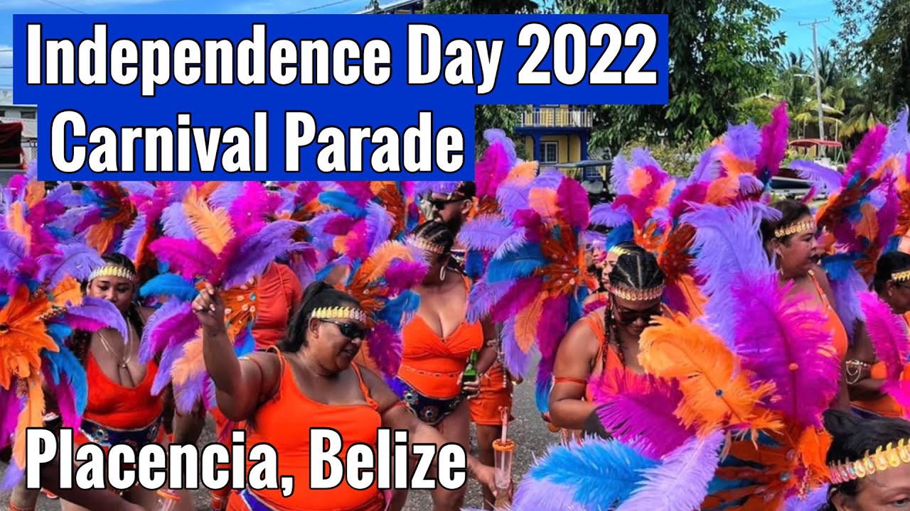 Belize Independence Day Carnival Parade | Placencia 2022 - YouTube