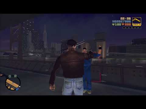 GTA 3 | Triads Vs Hoods Gang Warfare | Chinatown Train Station (PC ...