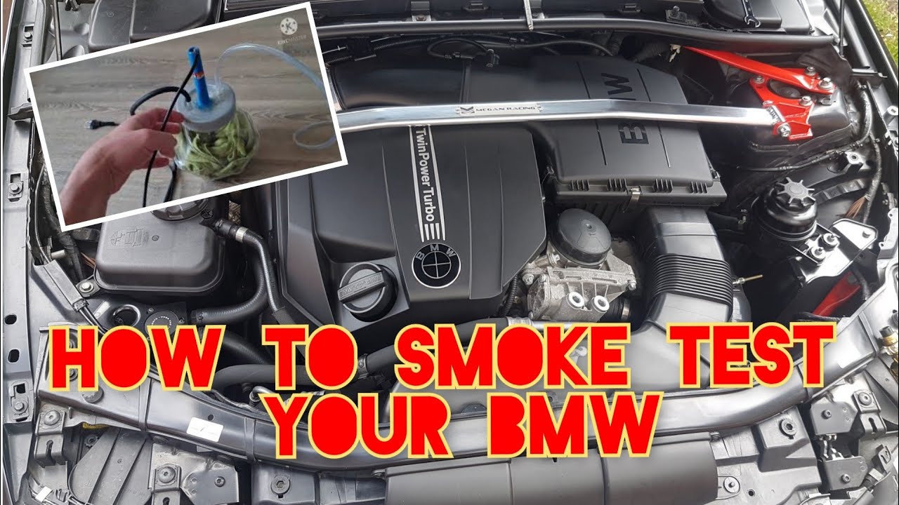 SMOKE TEST My BMW And Founded A Bad Air Leak - YouTube