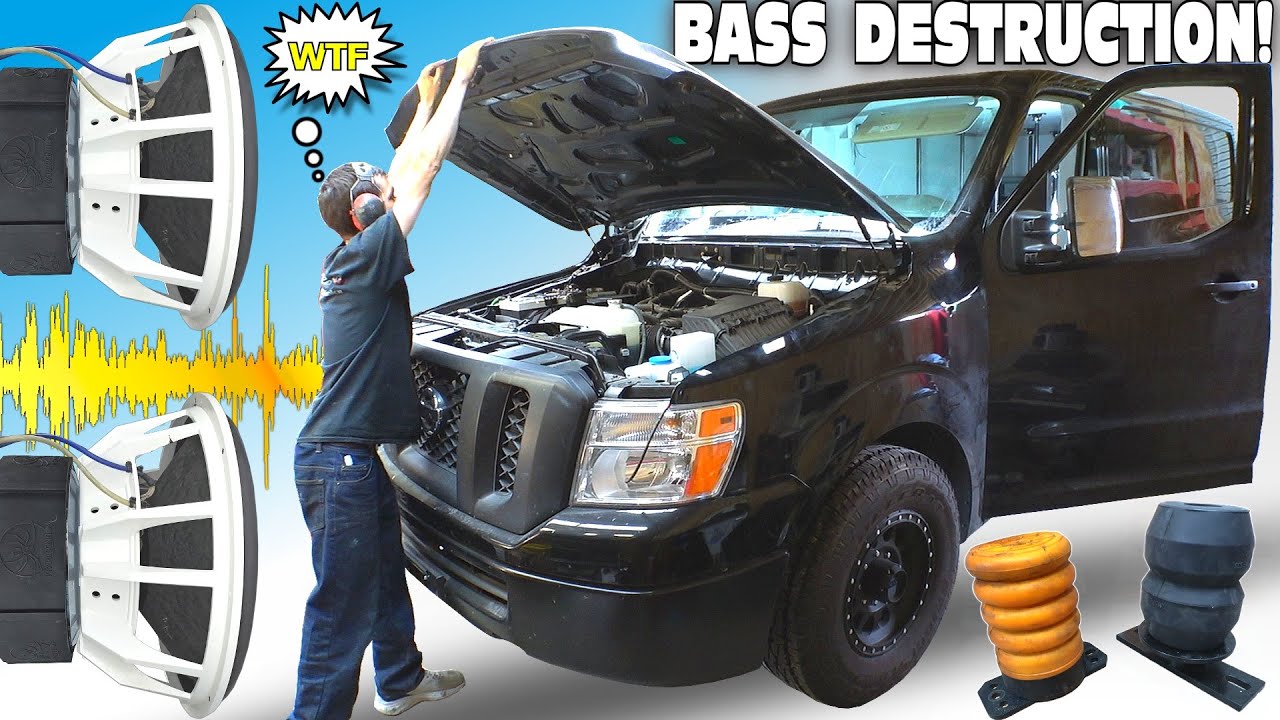 My Subwoofers BROKE The BASS VAN!!! Upgrading Car Audio Build w/ MORE ...