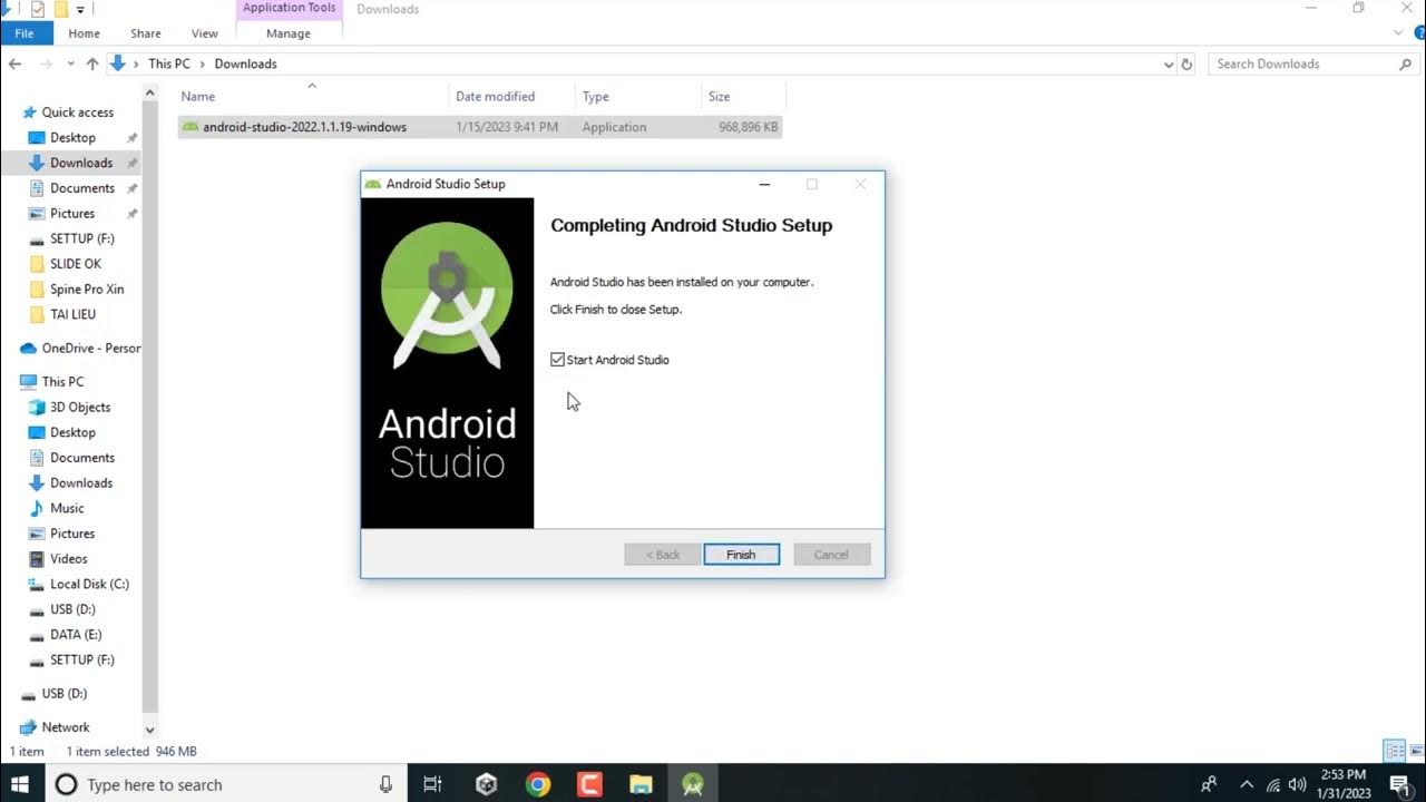 Cai Dat Android Studio - YouTube