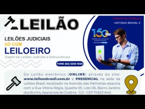 Transmissão ao vivo de Leilões Brasil - Leiloeiro Oficial - YouTube