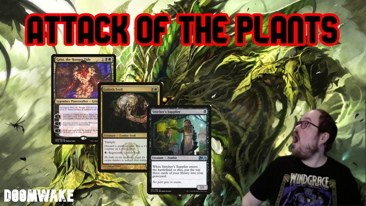 Attack of the plants! | MTG Modern Jund Vengevine - YouTube