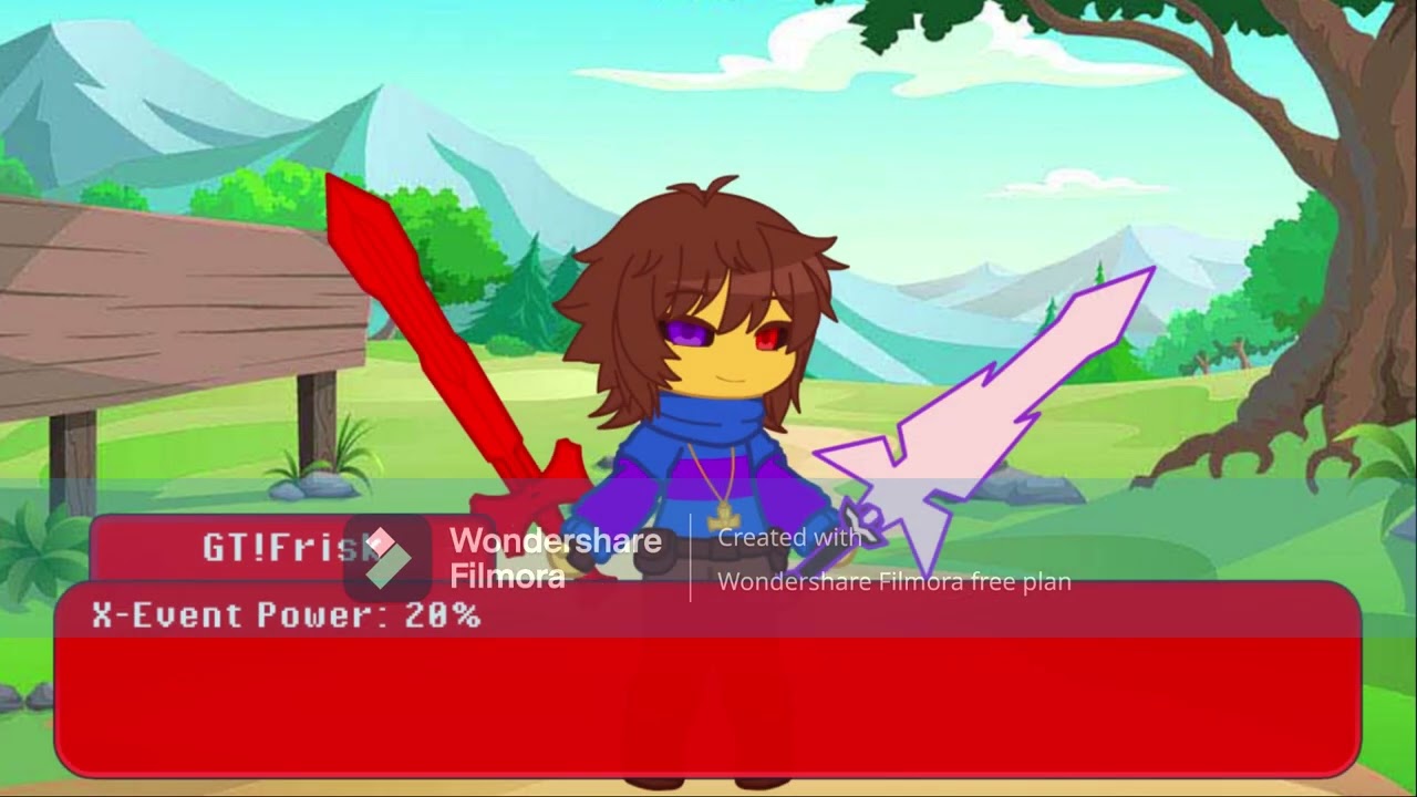 All Powers and Forms of GT!Frisk - YouTube