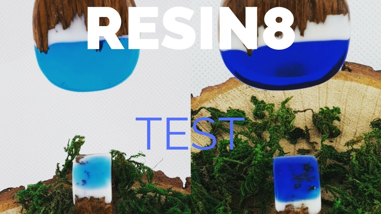 Testing Resin 8 epoxy to make jewellery - YouTube