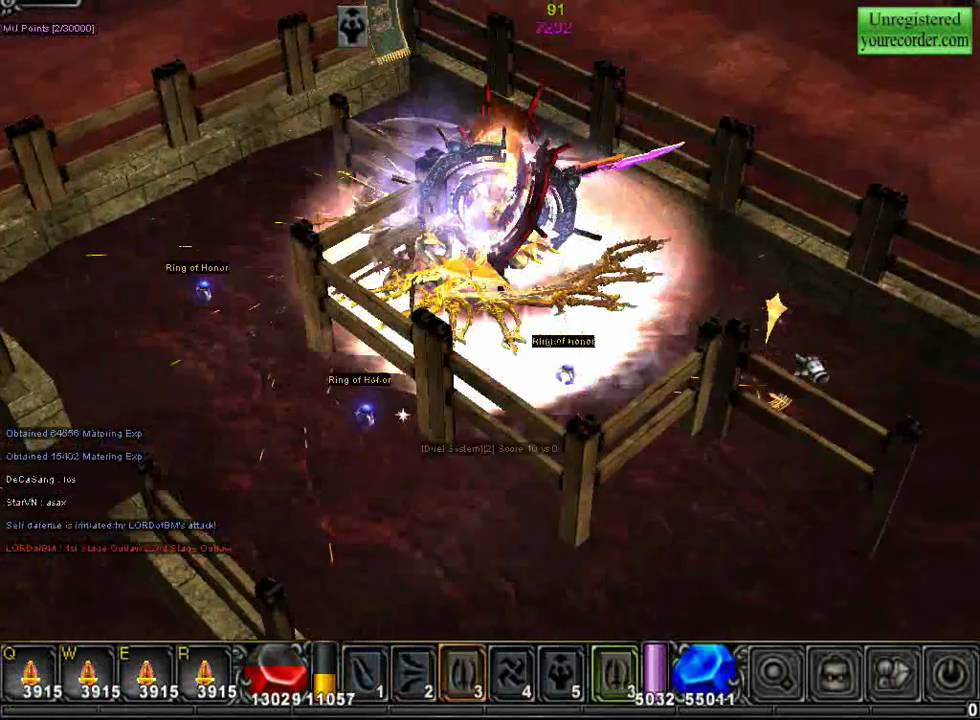 mu online+skin wing - YouTube