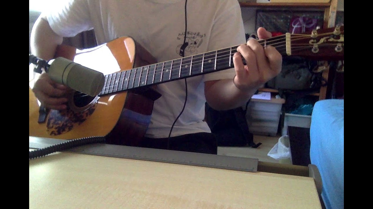 Blueridge BR-240 new strings - YouTube