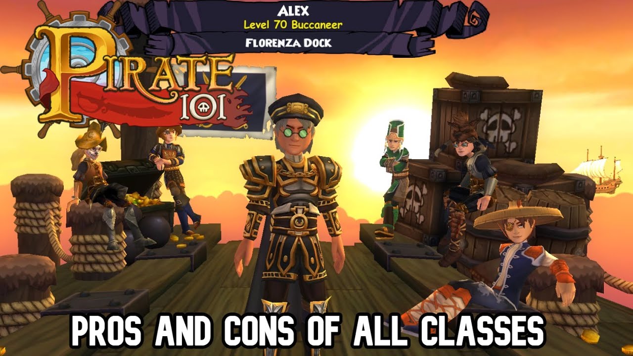 Pros and Cons of All Pirate 101 Classes [Updated] - YouTube