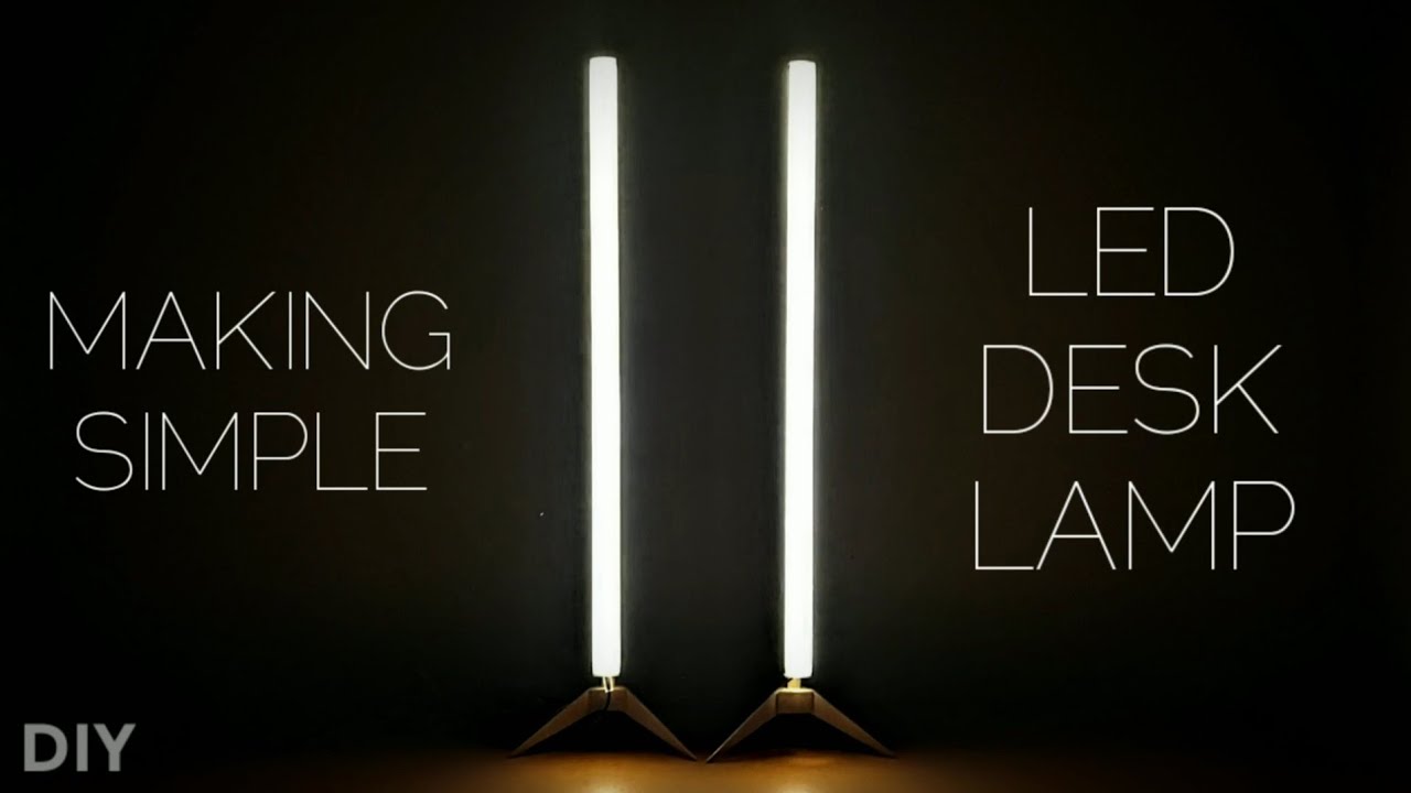 Simple and Modern looking LED Desk Lamp | Lamp for Home Decoration ...