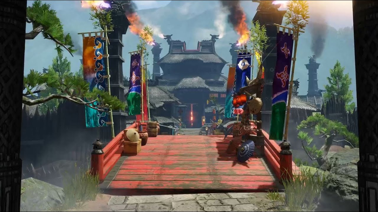 Monster Hunter Rise | All Location Intros (Day/Night) | Cutscenes ...