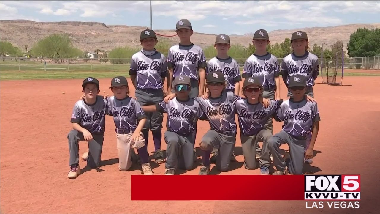 Kids' baseball team to represent Nevada in world series - YouTube