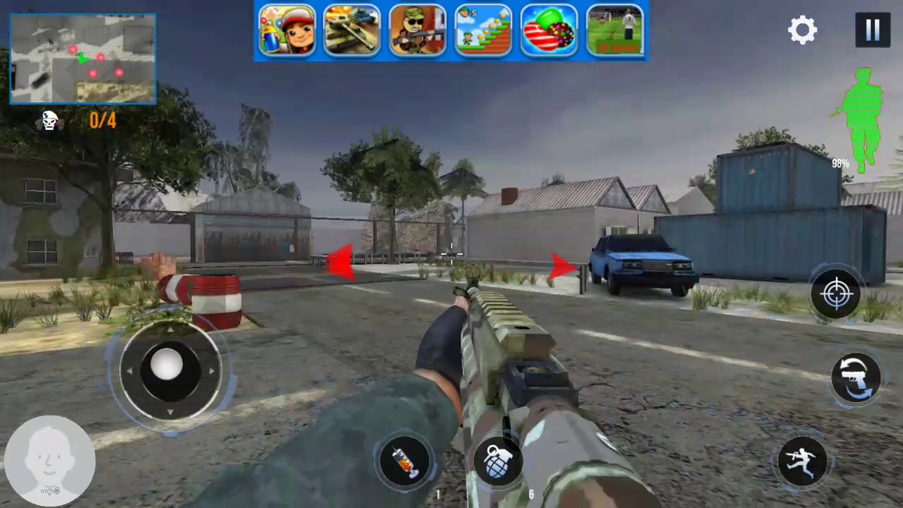 لعبة Real commando (6) - YouTube