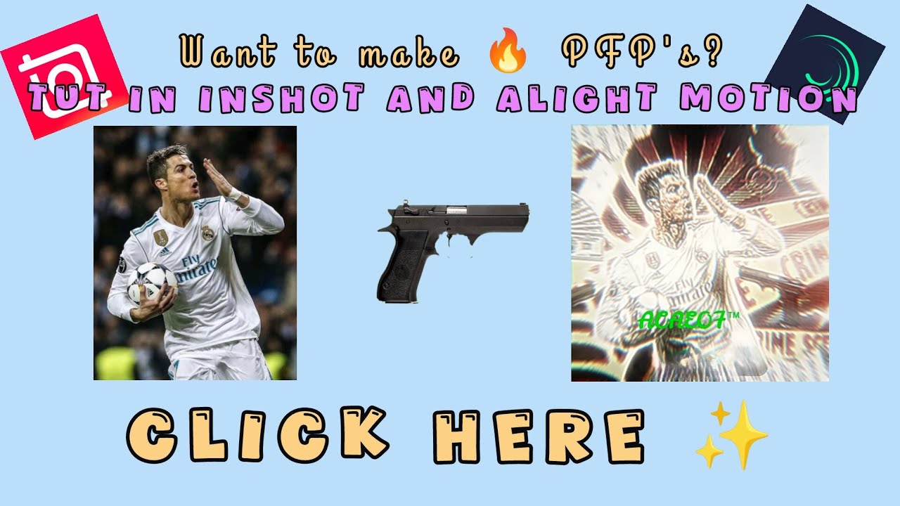 Make trending PFP's (using inshot and alight motion) 🔥 (Requested by ...