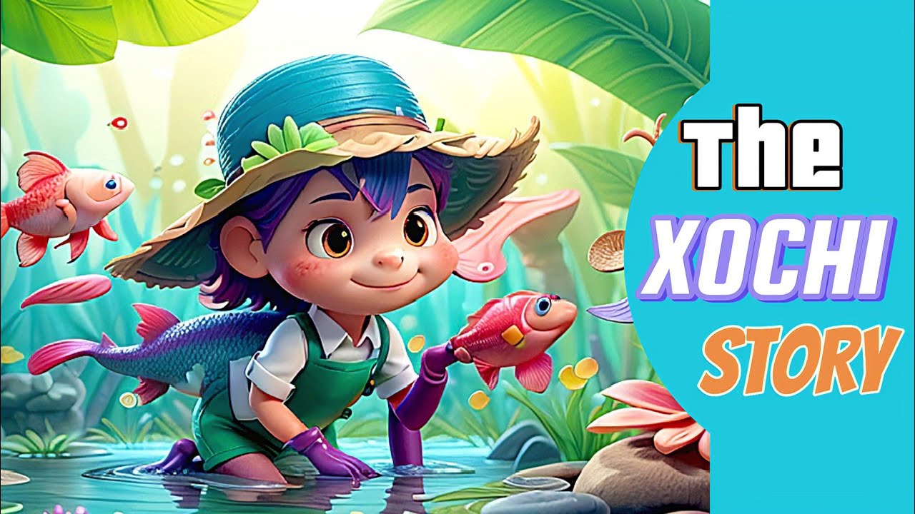 Xochi the Axolotl: A Super Cute Underwater Adventure! (Cartoon & 3D ...