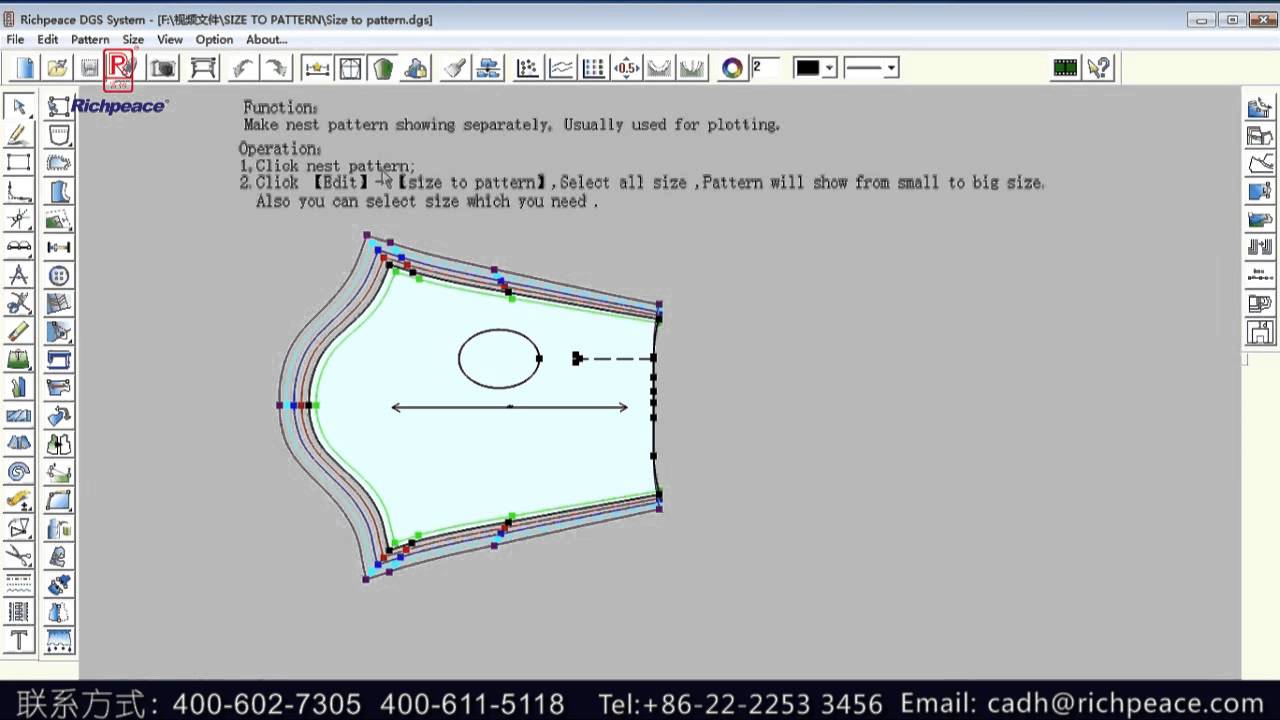 How To Check Size To Pattern In Richpeace Garment Pattern Software how-to-check-size-to-pattern-in-richpeace-garment-pattern-software
