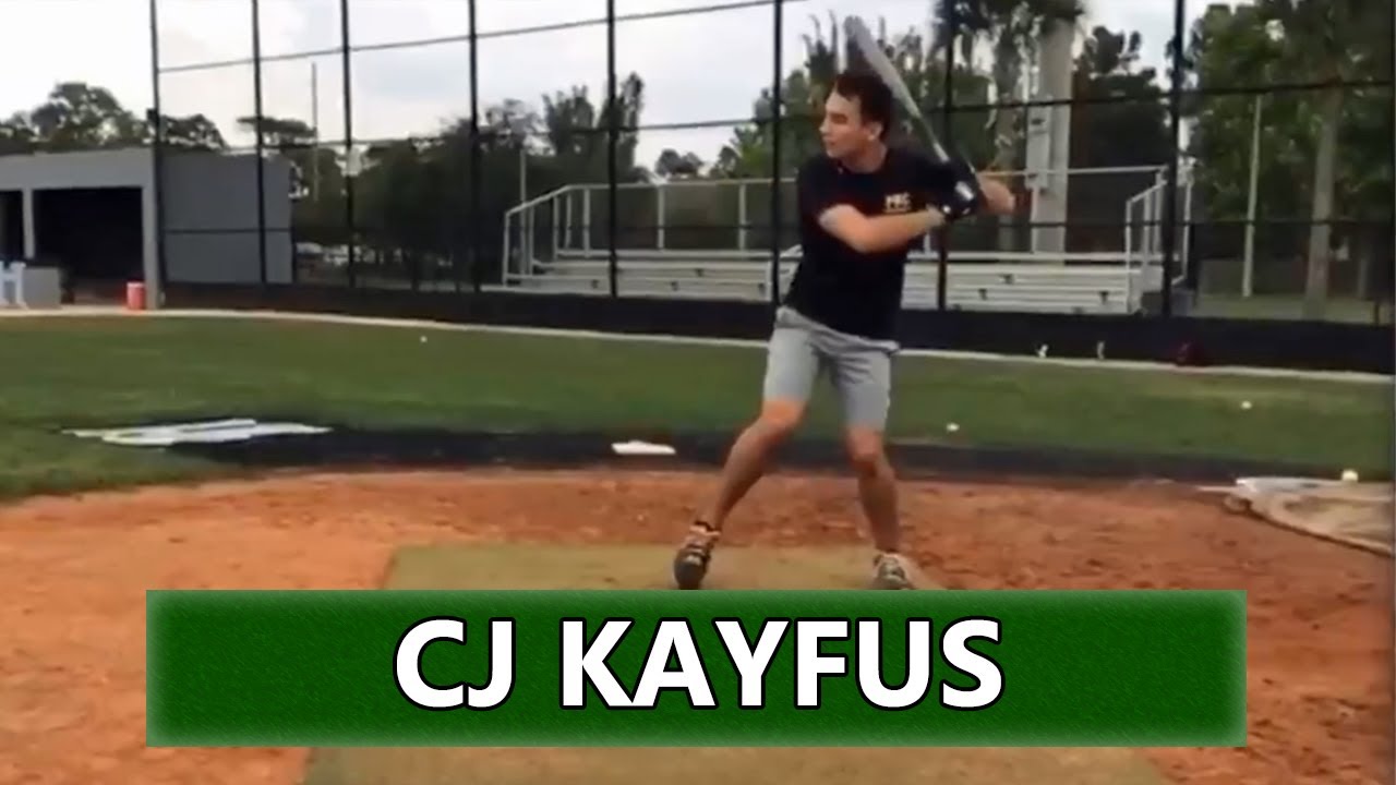Palm Beach Central 2020 OF CJ Kayfus Batting Practice & Summer Workouts ...