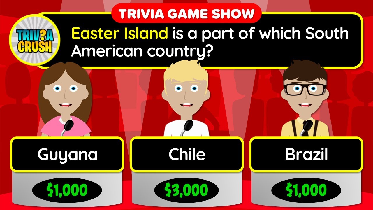 👉 Today's Best GENERAL KNOWLEDGE Daily Trivia Quiz - Unique Game Show ...