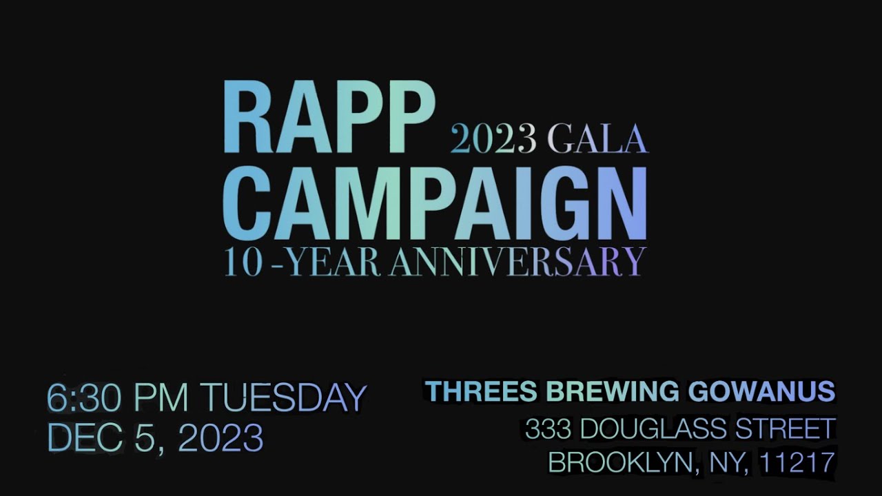 RAPP 10 Year Gala - YouTube