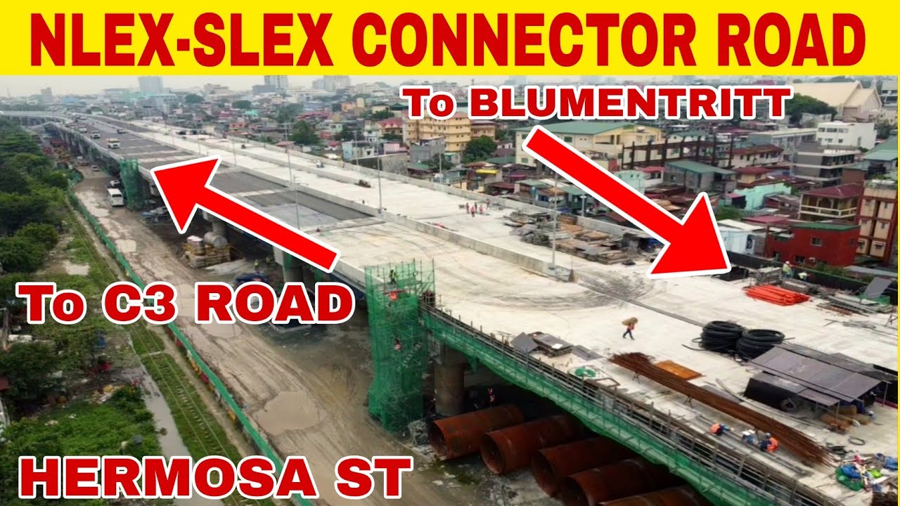 NLEX-SLEX CONNECTOR ROAD PROJECT HERMOSA ST | Latest Update - YouTube