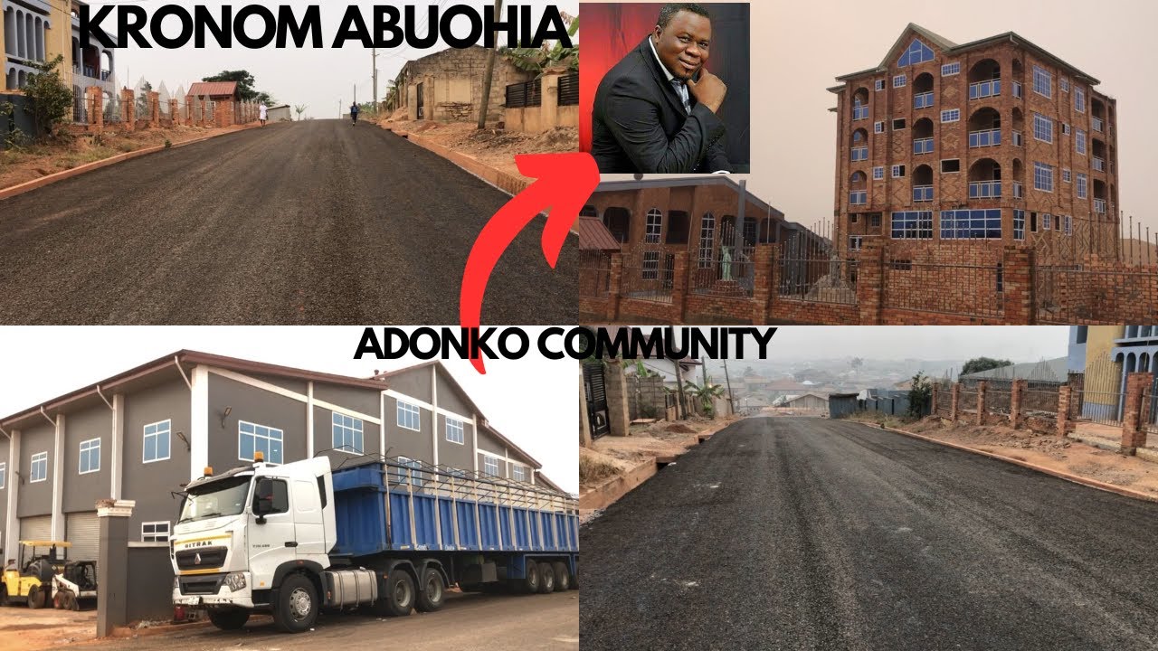20th February 2023: Kronom Abuohia New Asphalt Road and Beautiful Homes ...