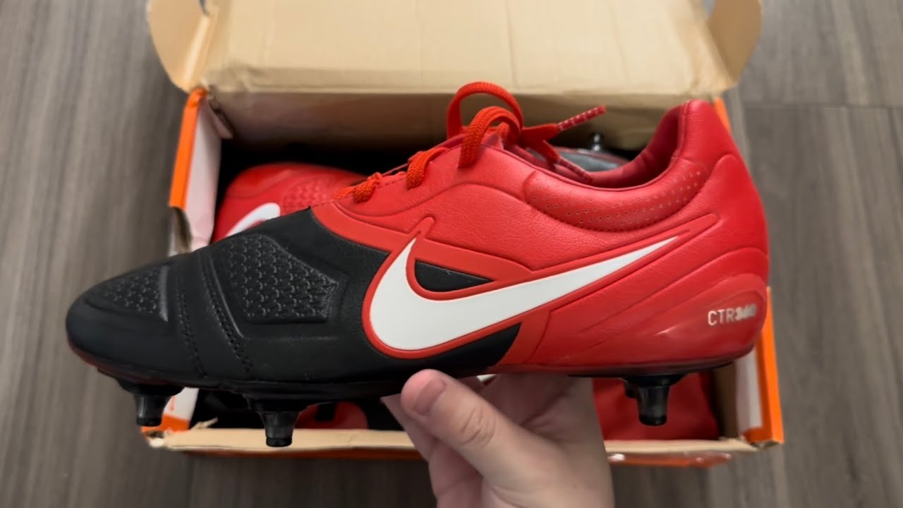 Nike CTR360 Maestri I (Black/White-Challenge Red) Unboxing - YouTube