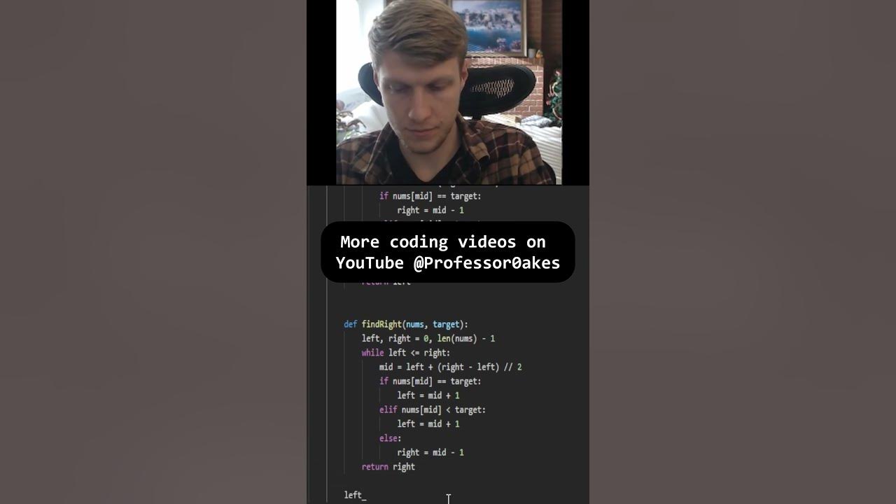 34 Find First And Last Position Of Element In Sorted Array Python Leetcode Solution Leetcode 6773