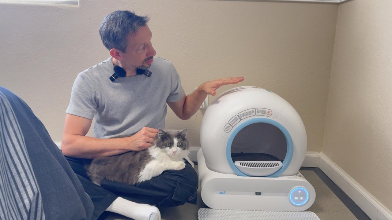Self cleaning SMART litter box Quick Review.. Make your life easier ...